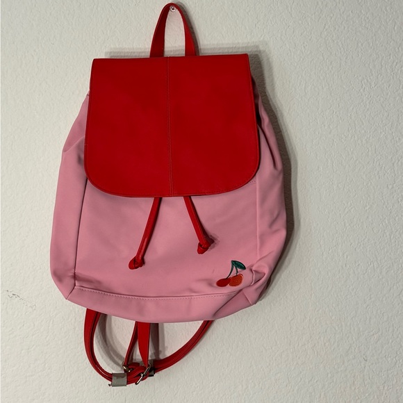 Bags | Y2k Kawaii Cherry Typo Backpack | Poshmark